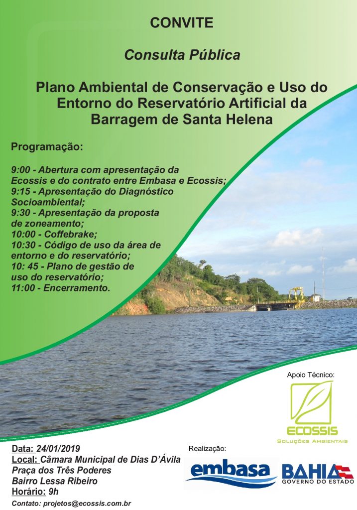 Audiência Pública PACUERA Barragem Sta. Helena